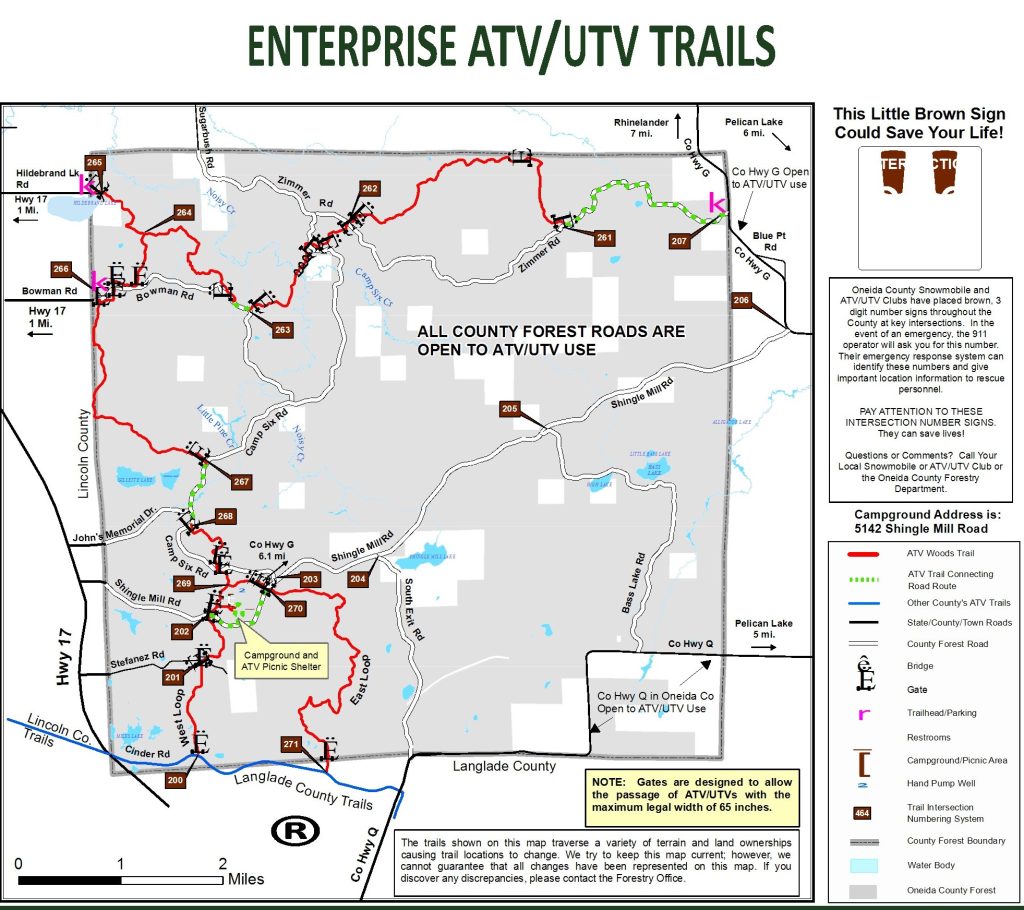 Trail Maps – Hodag 4-Wheelers ATV-UTV Club