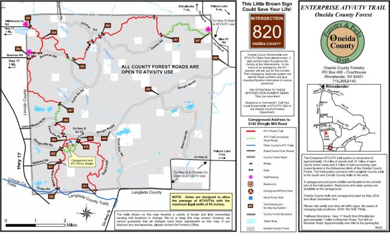 Trail Maps – Hodag 4-Wheelers ATV-UTV Club